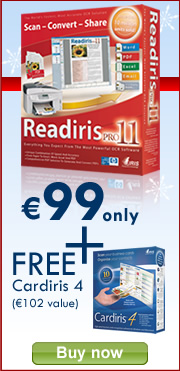 Readiris Pro 11 OCR Software