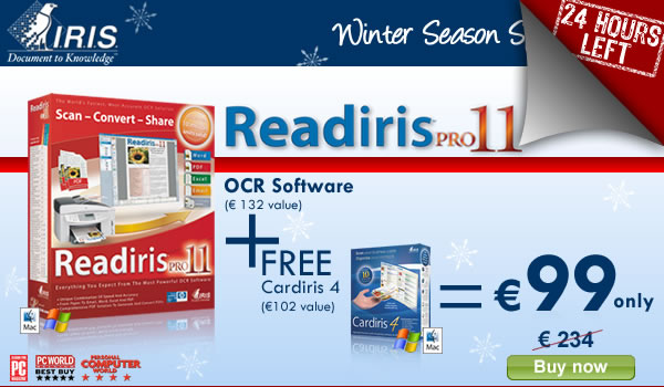 Readiris Pro 11 OCR Software